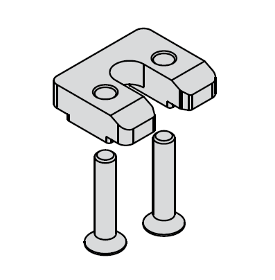 SHORT FORK KIT - E-LOCK | UCS Ultraflex Control Systems